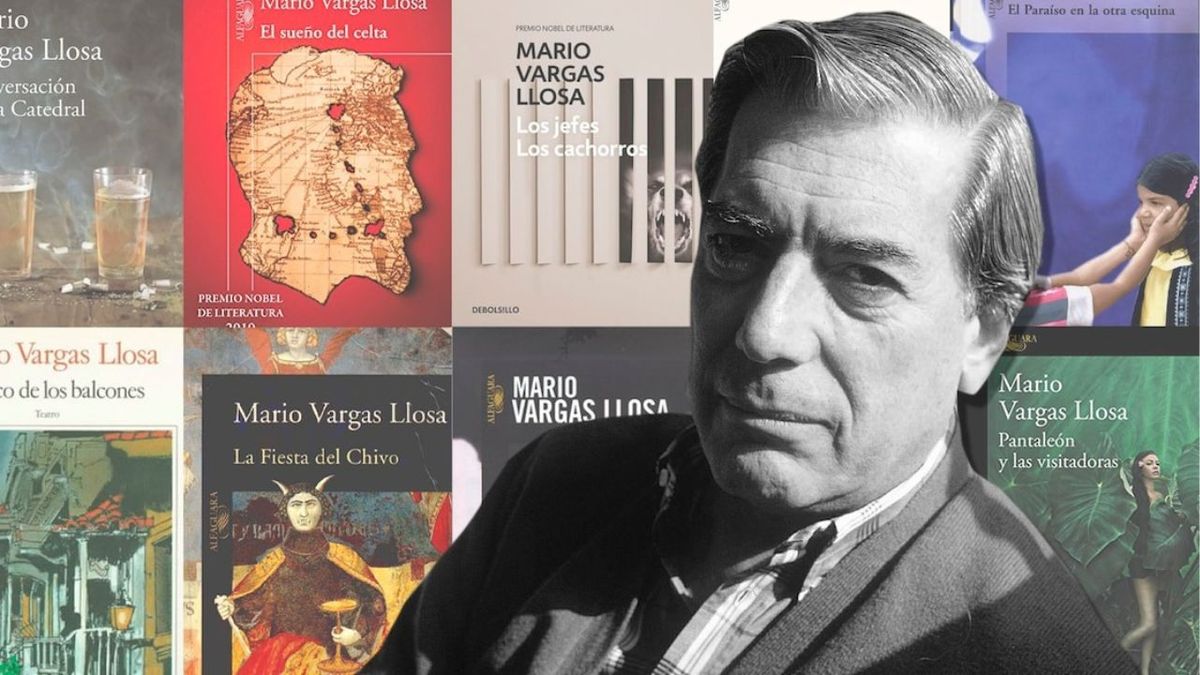 Las cinco novelas más importantes de Mario Vargas Llosa