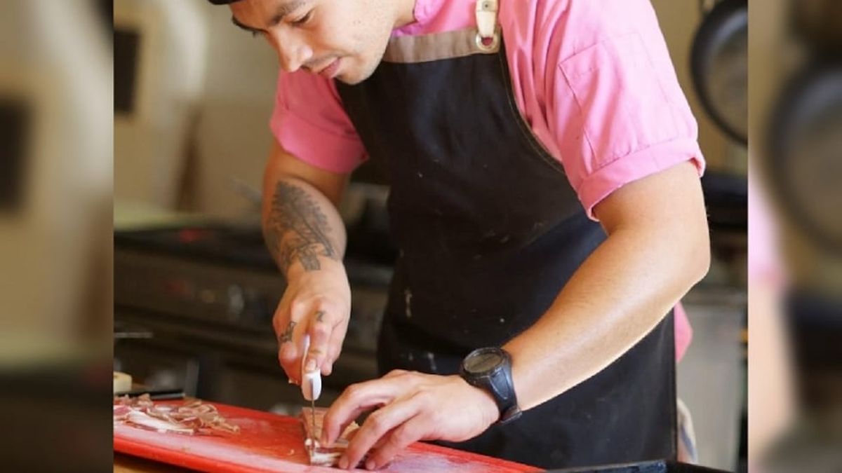 Alan Roa, el chef que superó una dura infancia para cocinar a lo grande