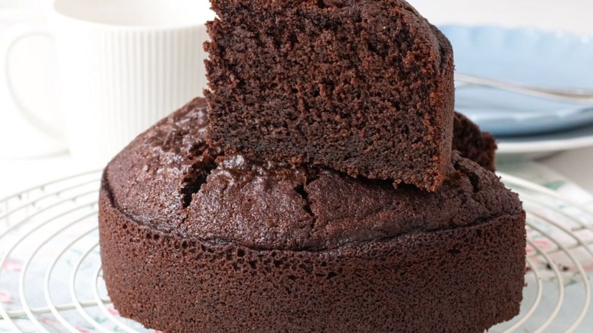 La receta del bizcochuelo de chocolate más alto y esponjoso: fácil y en pocos minutos