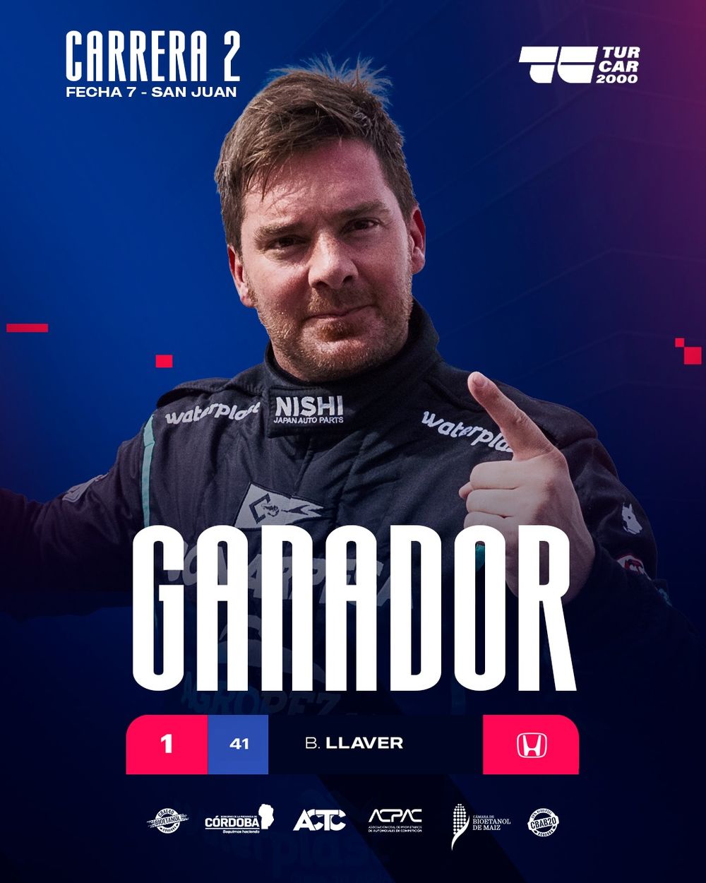 El mendocino Bernardo Llaver ganó en San Juan y sumó su segunda ...