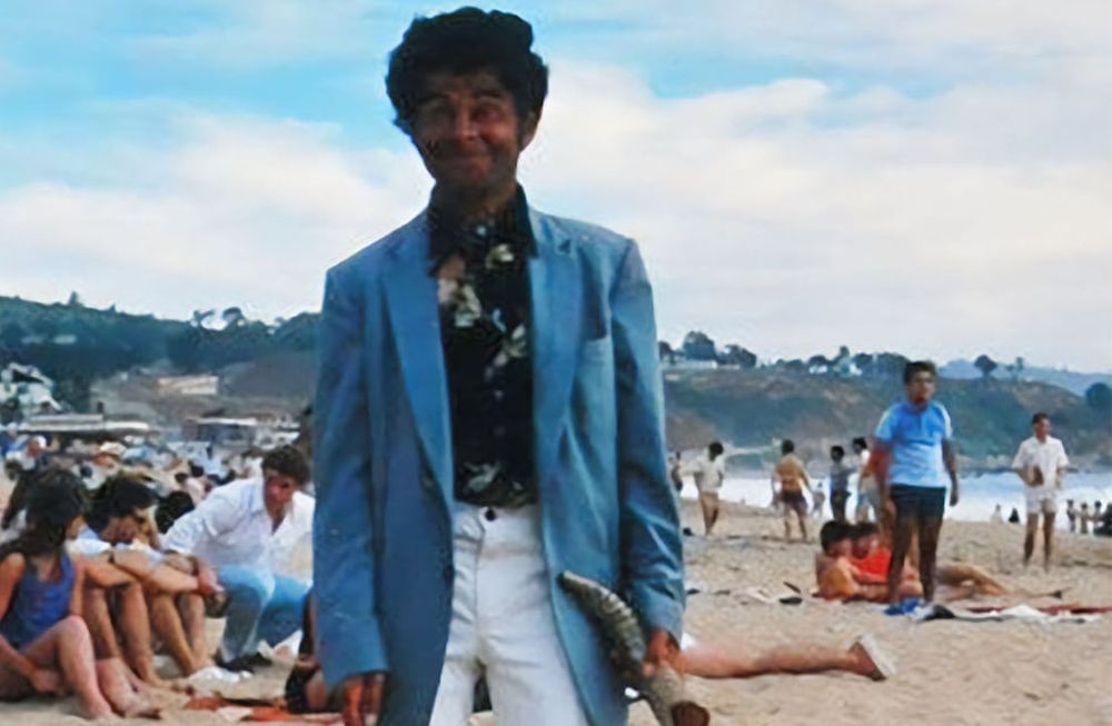 El Coco loco, recordado y querido personaje de las playas chilenas