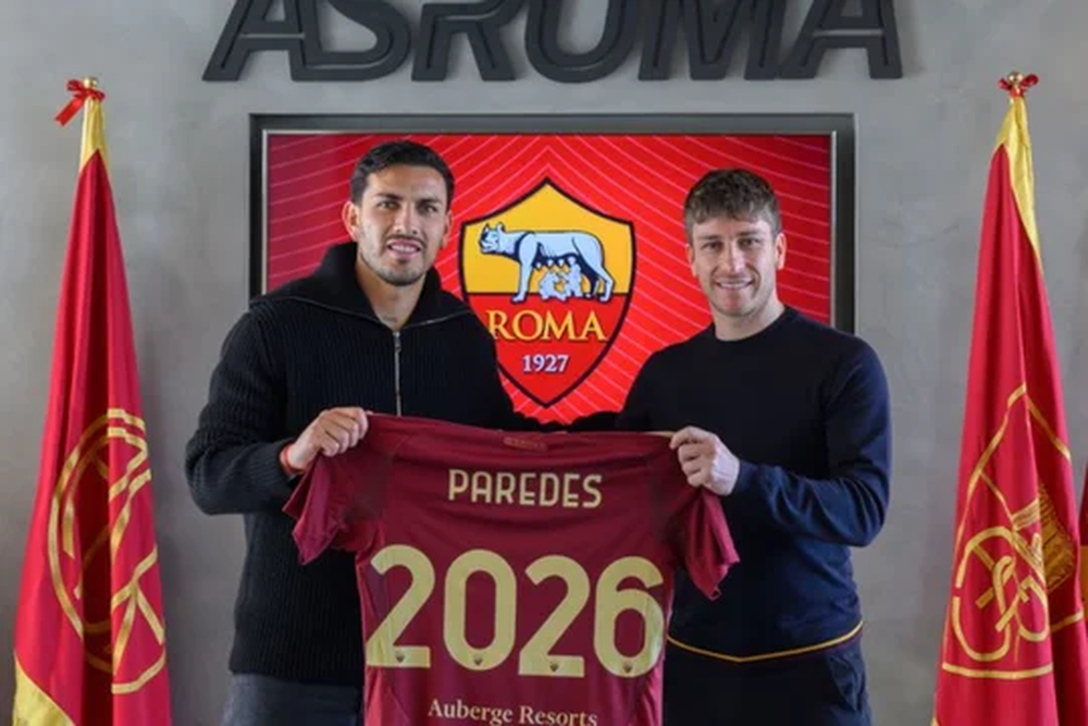 Leandro Paredes renovó contrato con Roma con un enorme guiño a Boca