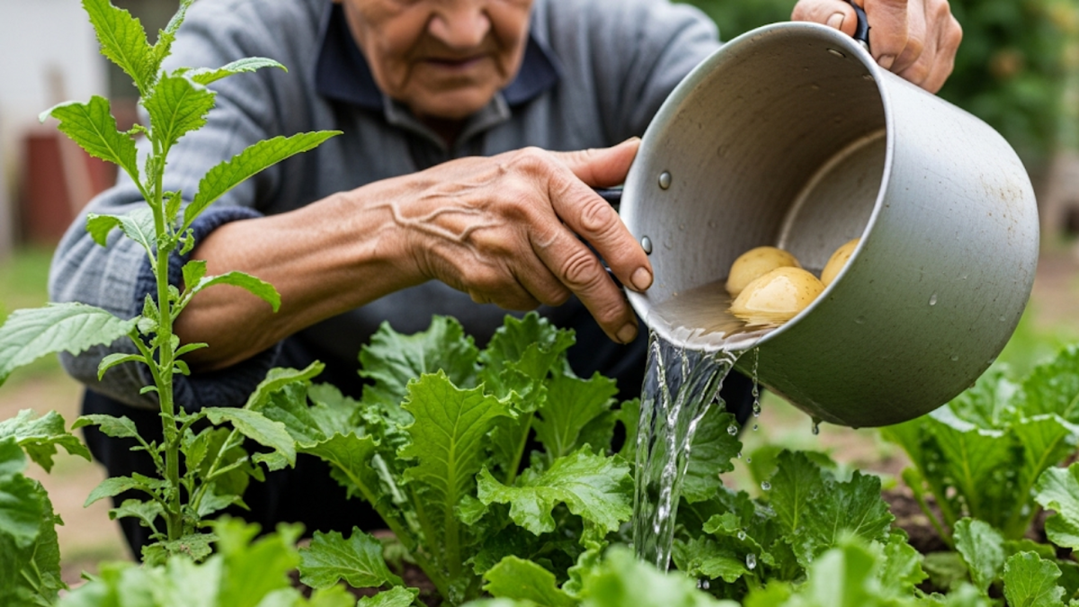 El secreto del agua de papa: el abono para plantas más fácil y poderoso