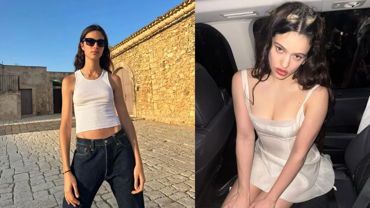 Rosalía, de novia: quién es la modelo francesa con la que pasea de la mano