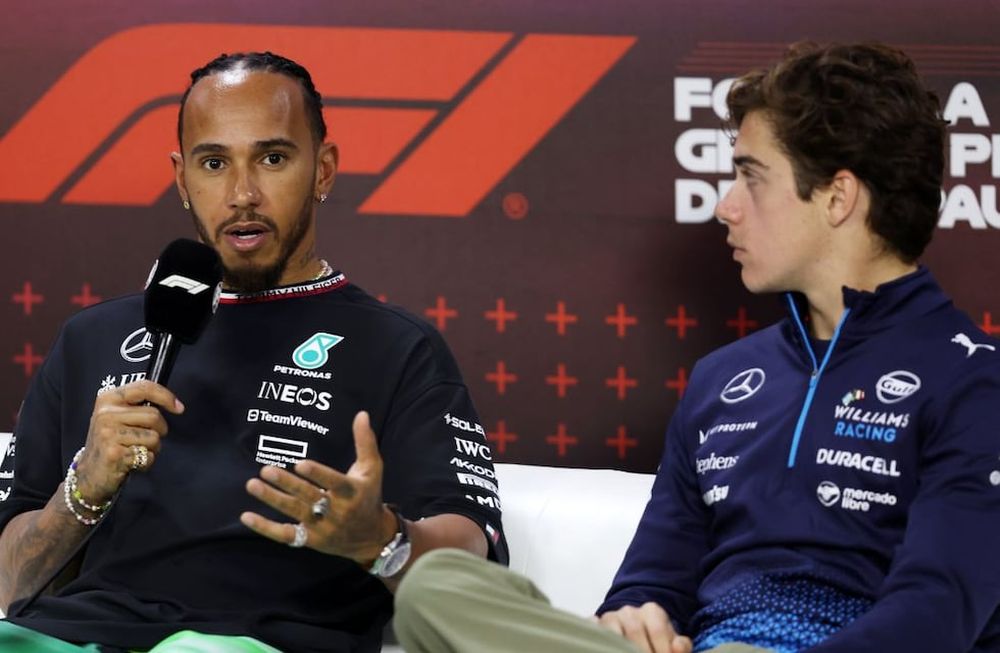 Video: Lewis Hamilton elogió a Colapinto y mete presión para que el ...