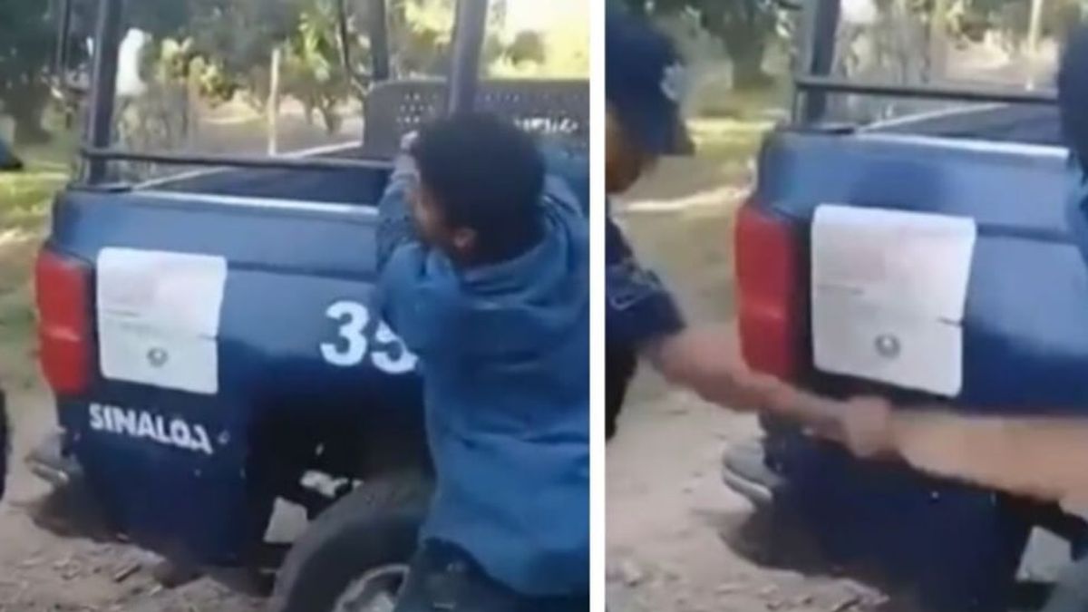 Video: la Policía en Sinaloa “castigó” a un hombre a tablazos y el ...