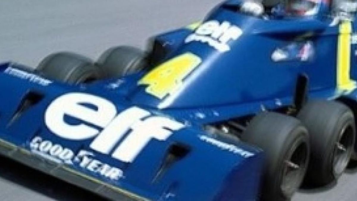 El Tyrrell de 6 ruedas en la Fórmula 1