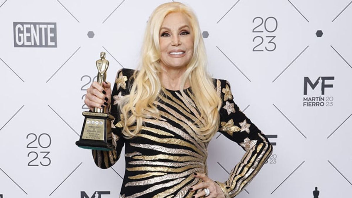 Susana Giménez abandonó los Martín Fierro y explotó el show: “Quedó el ...