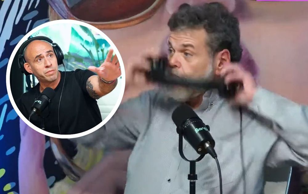 Alfredo Casero plantó a Esteban Trebucq en plena entrevista: gritos ...