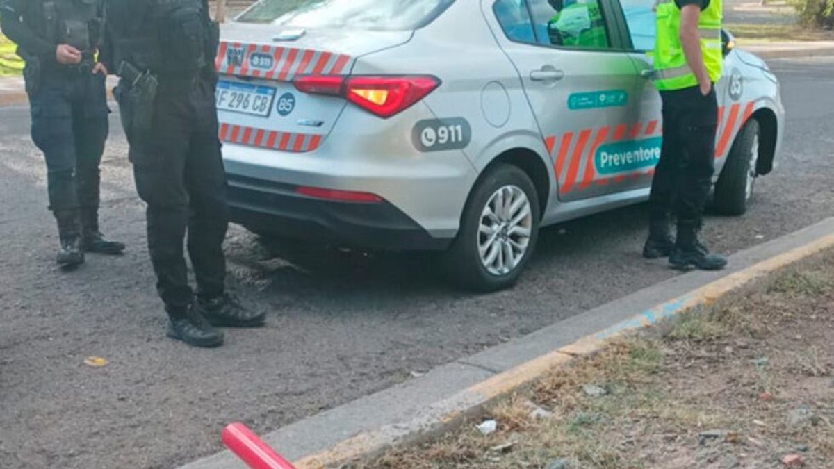 Ojos en Alerta: un sujeto fue detenido por vandalizar la vía pública