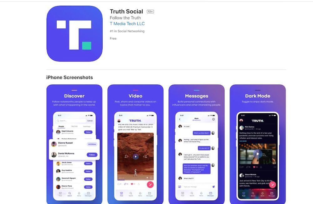 “Truth Social”, la red social de Trump, ya está disponible en Google Play