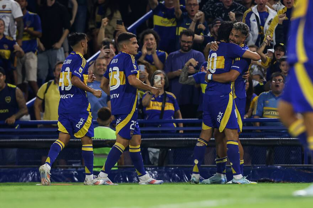 Boca le ganó a Rosario Central y es puntero de la Liga Profesional