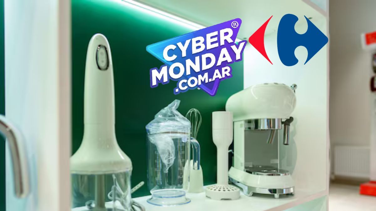 CyberMonday 2025: Carrefour liquida electrodomésticos con 2x1 desde $21.000