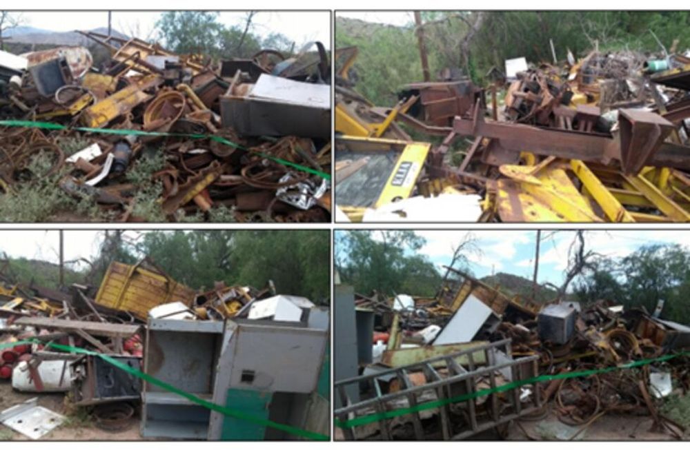 Remate de maquinaria vial en desuso y para desguace