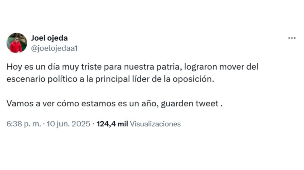 Joel Ojeda, ex Gran Hermano, habló de la condena a Cristina Kirchner y ...