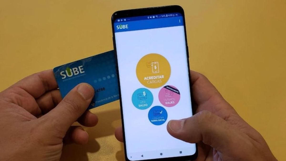 ¿Cómo validar la carga en la tarjeta SUBE desde el celular?