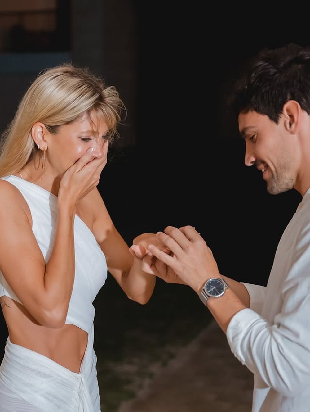 Así fue la propuesta de casamiento a Cande Ruggeri en una cena ...