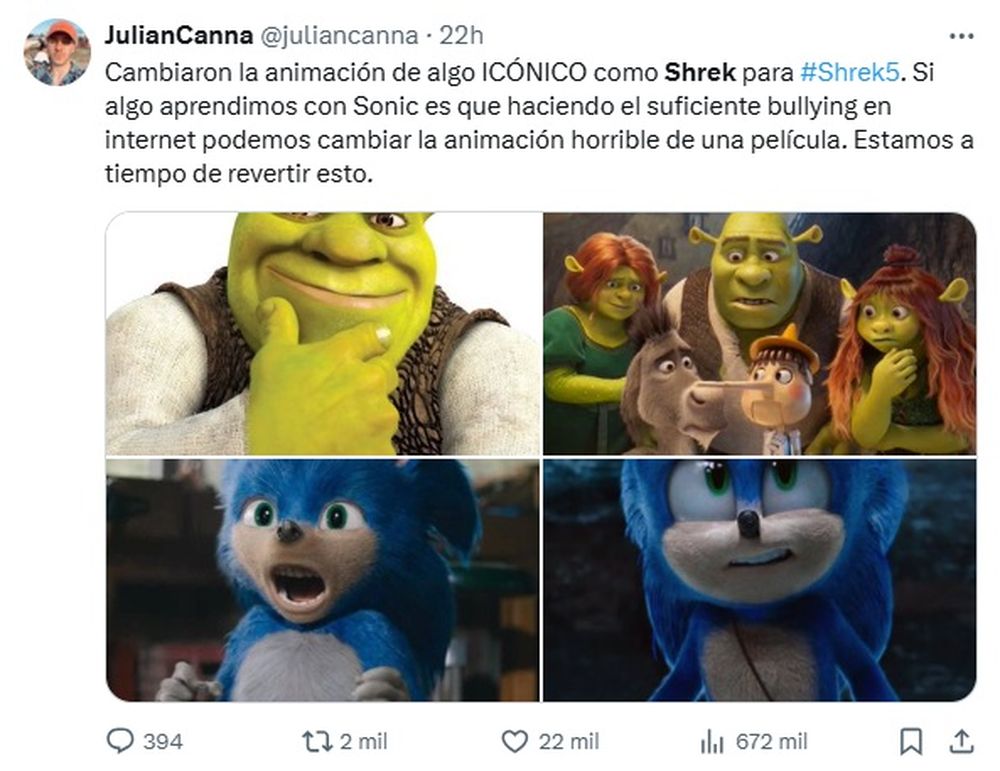 Los memes por Shrek 5: a nadie le gustó la animación y explotaron las ...
