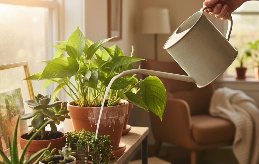 No lo tires más: el mejor fertilizante natural para potus y suculentas ...