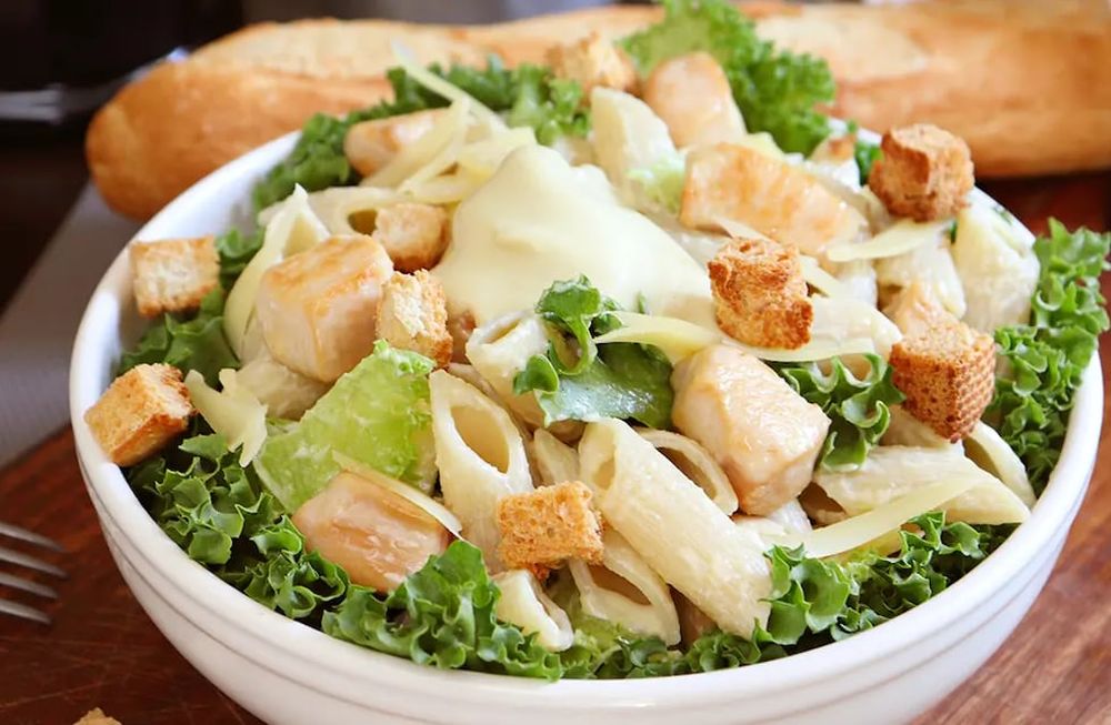 Receta de ensalada César rápida y fácil