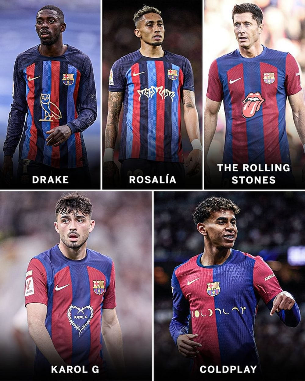 Por qué el Barcelona llevará a Taylor Swift en su camiseta