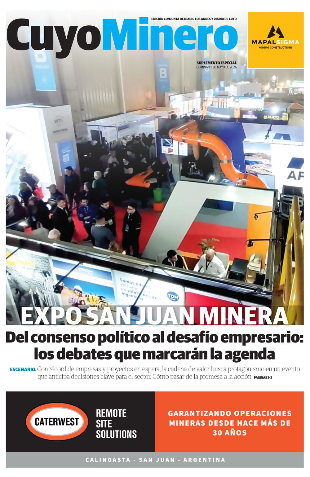 Nueva edición de Cuyo Minero, con eje en la agenda de la Expo San Juan ...