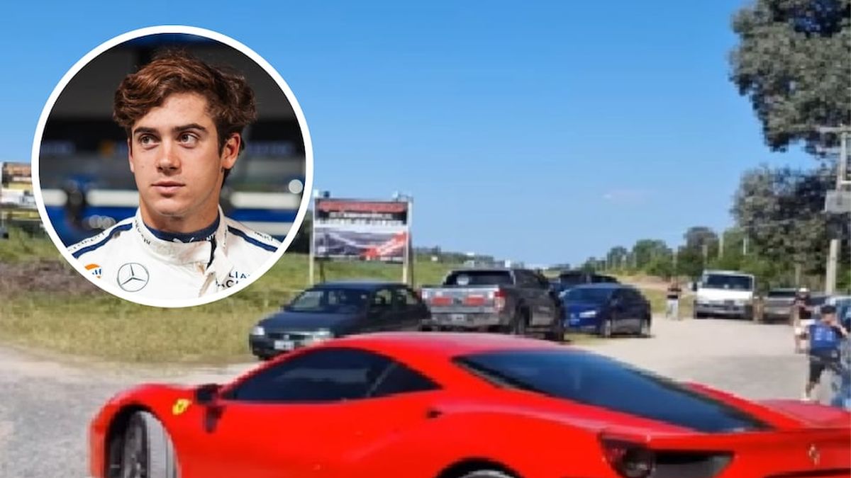 Furor por Franco Colapinto: cuánto cuesta la Ferrari con la que llegó ...