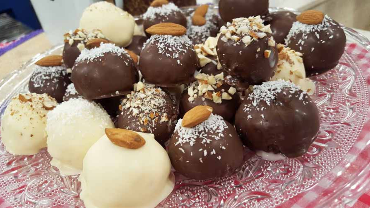 Bombones de arándano y coco con solo 3 ingredientes: mucha fibra y ...