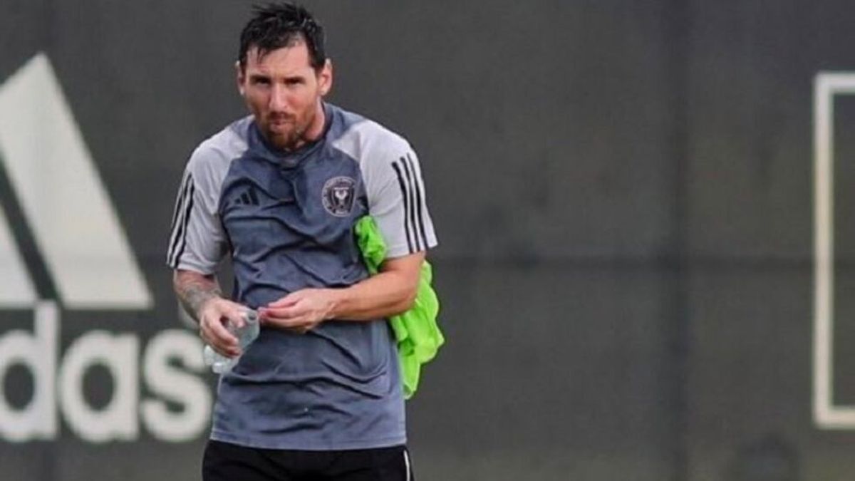 La pelota volvió a sonreír: Lionel Messi se entrenó con el Inter Miami ...