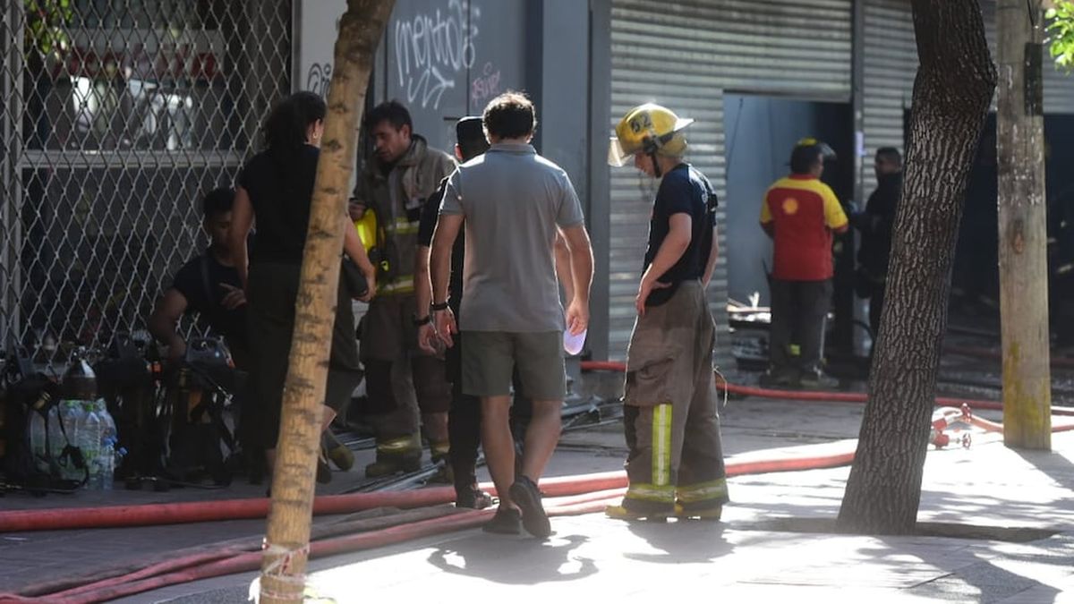 Impactante testimonio del incendio en la feria persa: “Perdí el trabajo ...