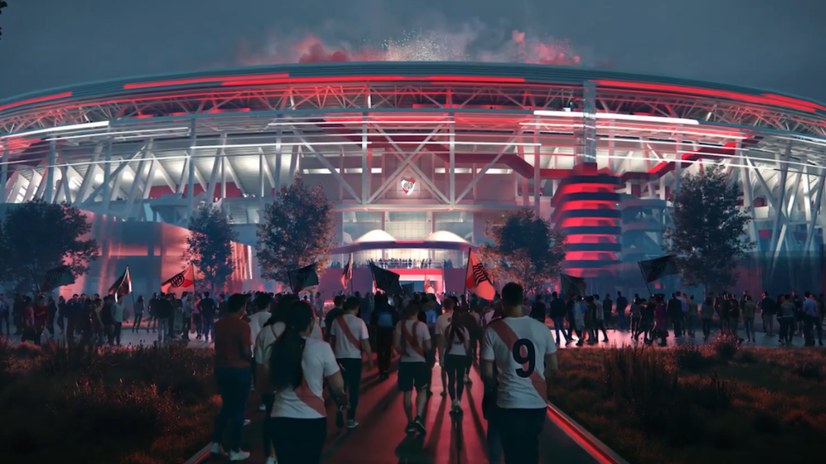 River Plate anunció la extensión y techado del Estadio Monumental: los ...