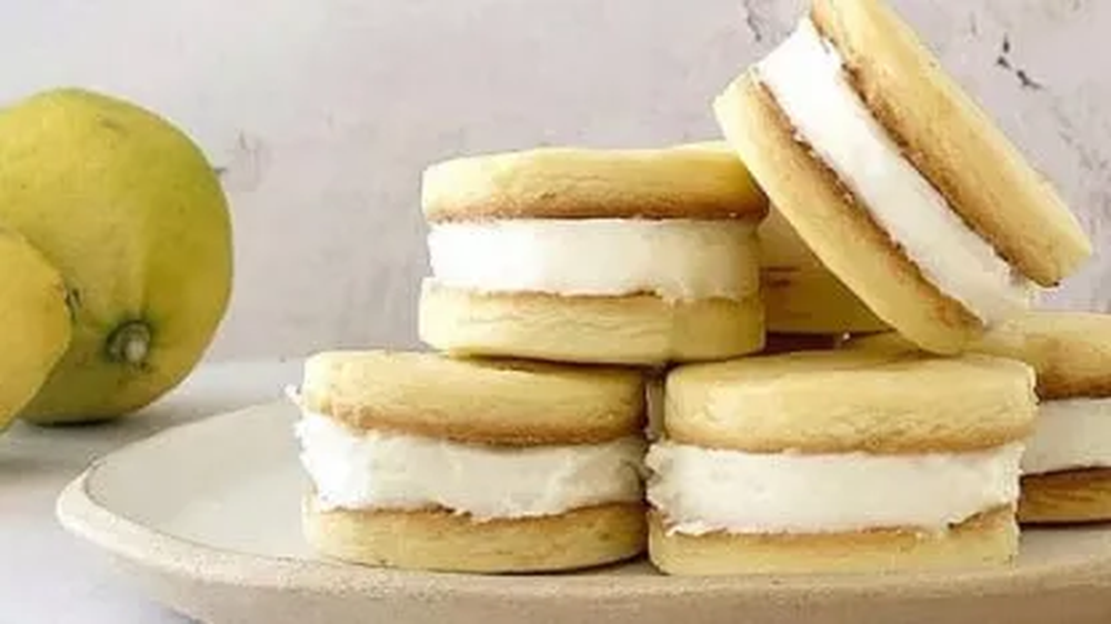 Cómo hacer alfajores de limón simple y rápido: sin harina ni manteca