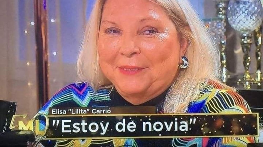 Elisa Carrió contó la verdad de su supuesto romance con un hombre de 95 ...