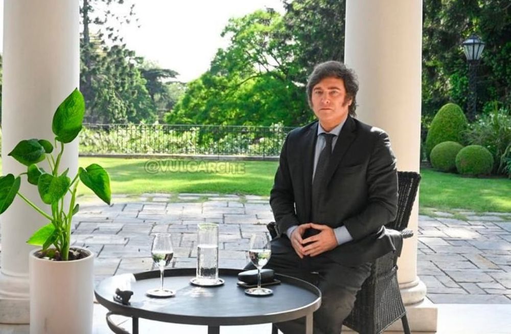 Los mejores memes de la reunión de transición entre Javier Milei y ...