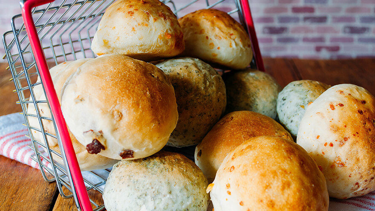 Pancitos saborizados, con pocos ingredientes, sin aceite y en menos de ...