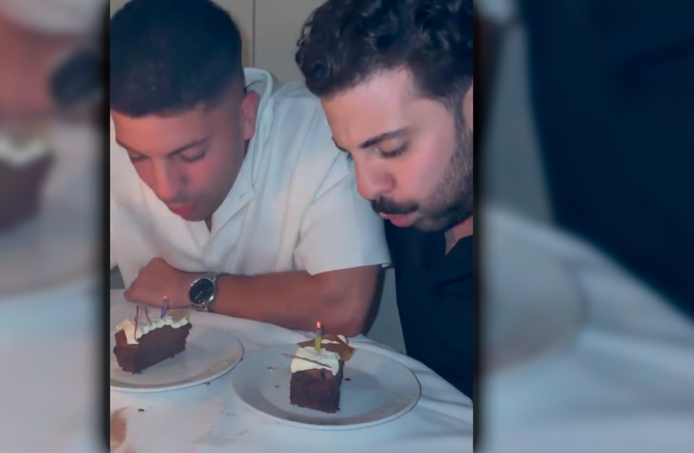 Gastón Edul celebró su cumpleaños junto a su hermano mellizo Guido ...