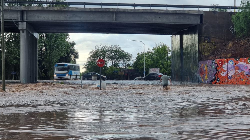 Tormenta de Santa Rosa: la precipitación de lluvia del sábado rompió un ...
