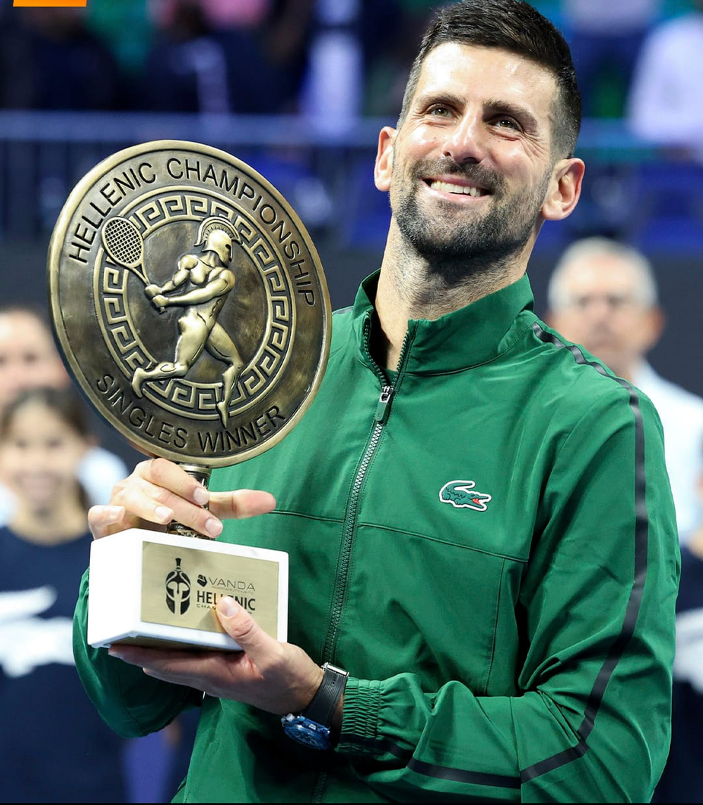 Novak Djokovic ganó en Atenas y agrandó su leyenda con otro título ...