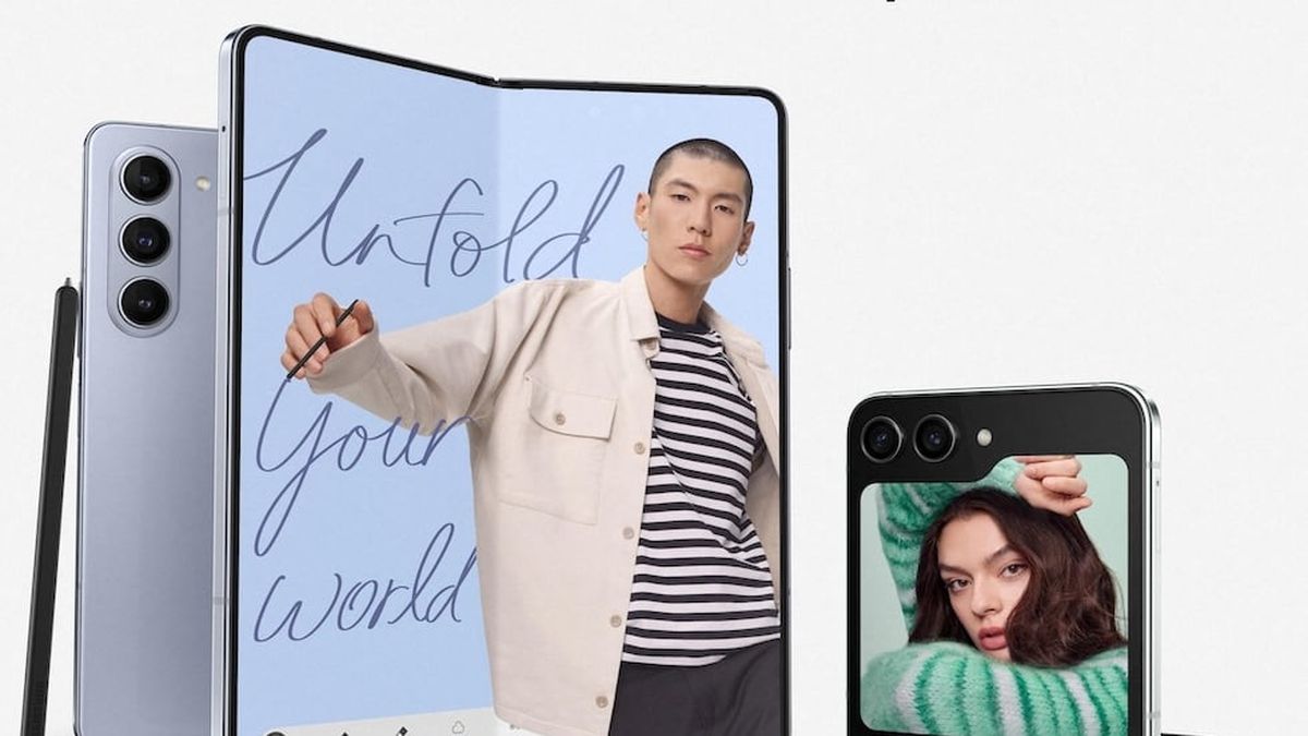 Samsung presentó sus nuevos plegables Galaxy Z Fold 5 y Galaxy Z Flip 5 ...