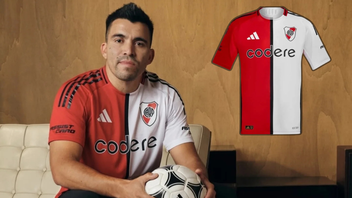 Se reveló la nueva camiseta alternativa de River: cuánto cuesta y cuándo se pone a la venta esta ...