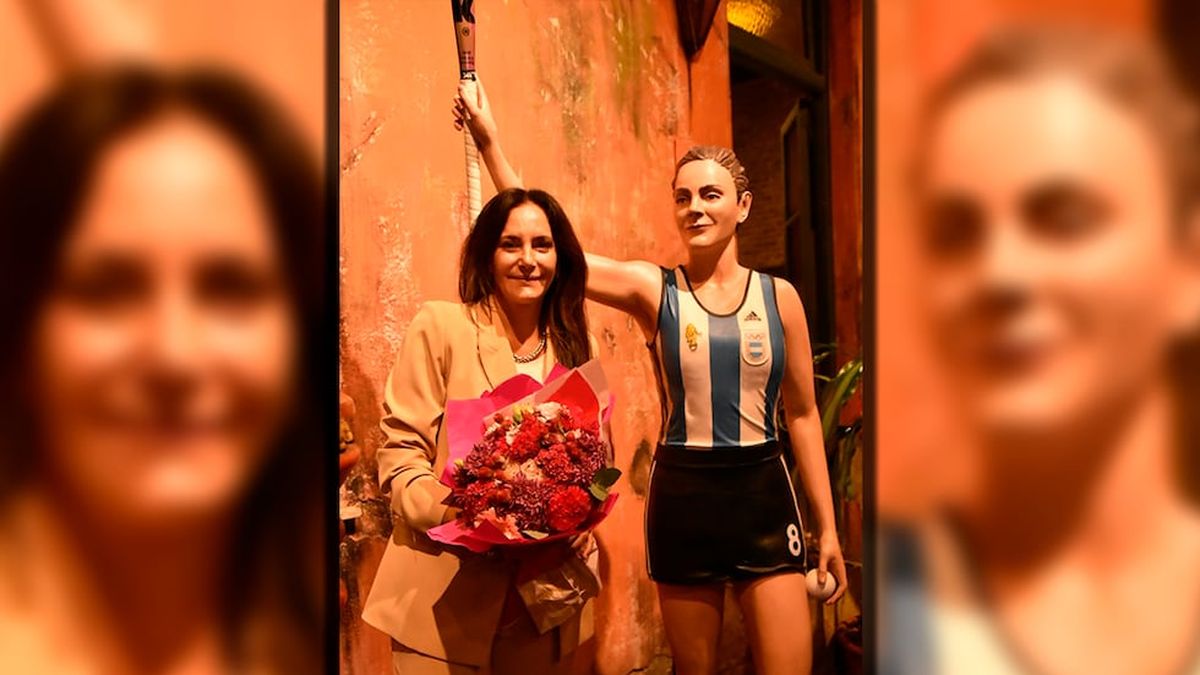 ‘Lucha’ Aymar quedó inmortalizada con un estatua en Rosario: “Es un ...