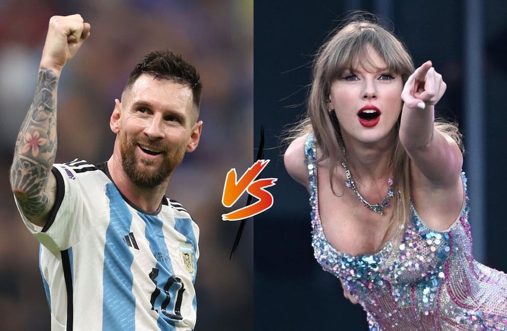 Messi vs Taylor Swift: quién tiene más dinero en su cuenta bancaria