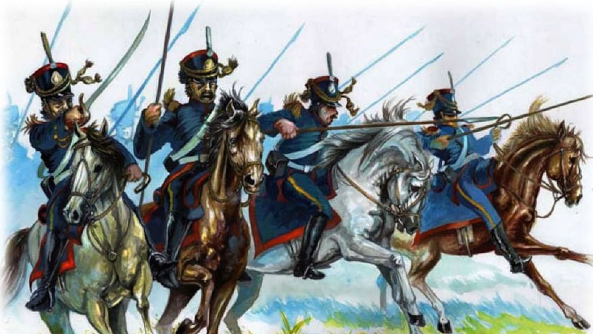 Los heroicos Granaderos a Caballo