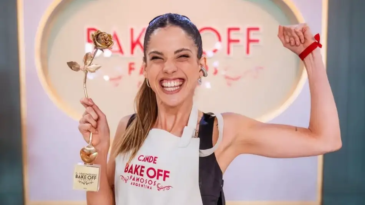 Cande Molfese, campeona de Bake Off Famosos cumplió su promesa y mostró ...