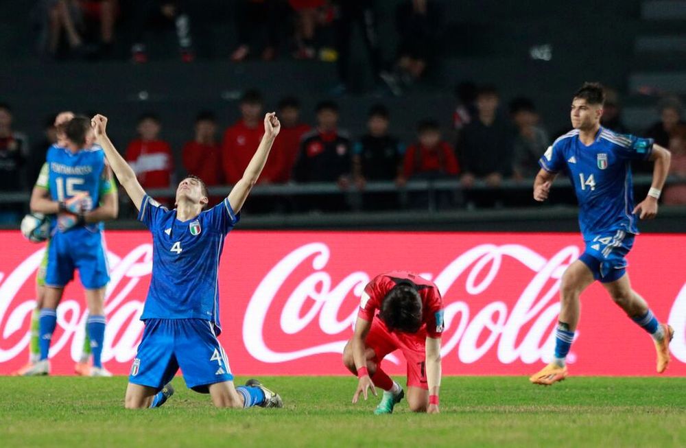 Italia le ganó sobre la hora a Corea del Sur y es el segundo finalista ...