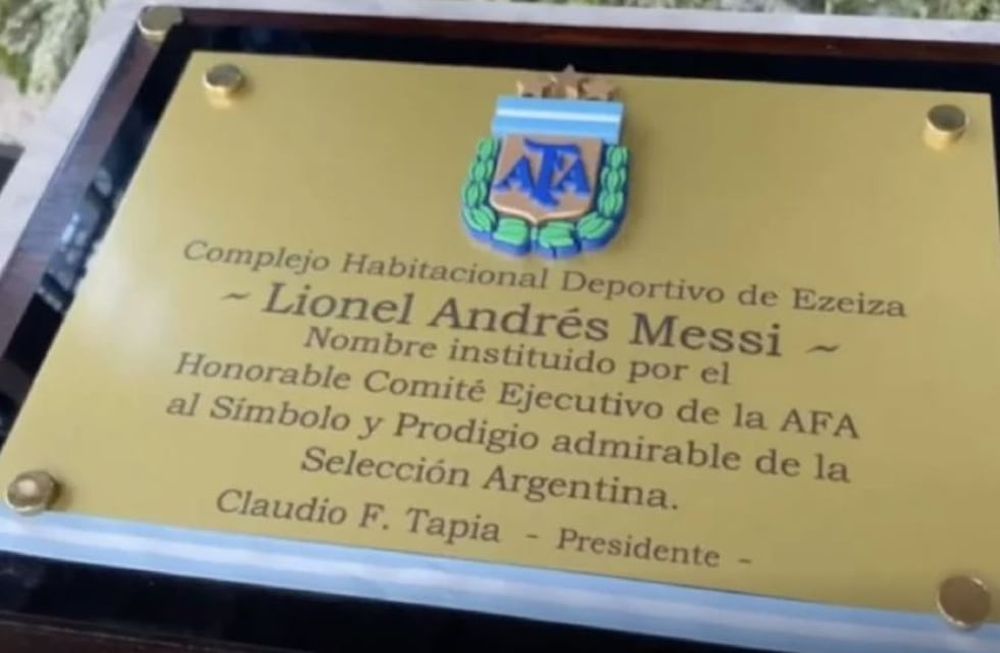 Un reconocimiento mundial: la AFA rebautizó el predio de Ezeiza y ahora ...