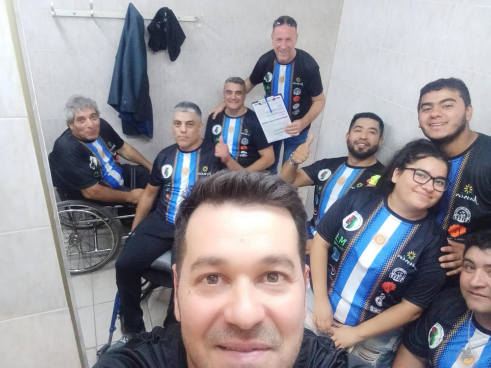 Tres mendocinos viajarán al Mundial de metegol paralímpico en Italia