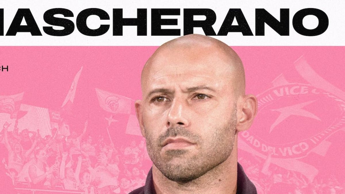 Javier Mascherano fue presentado oficialmente como nuevo DT del Inter Miami