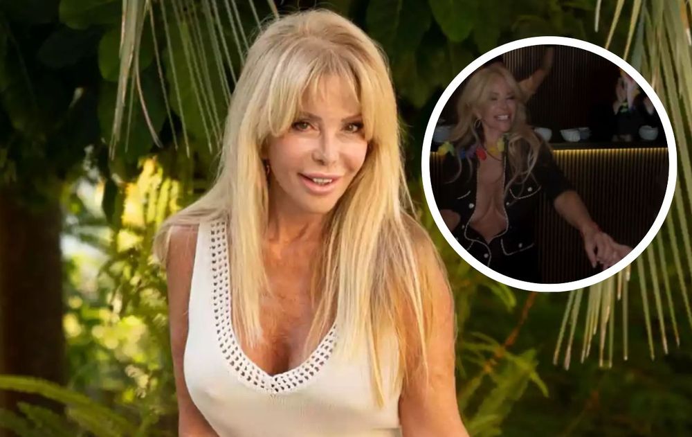 El baile al límite de Graciela Alfano a los 72 años con un escote peligroso y un mensaje sin filtro