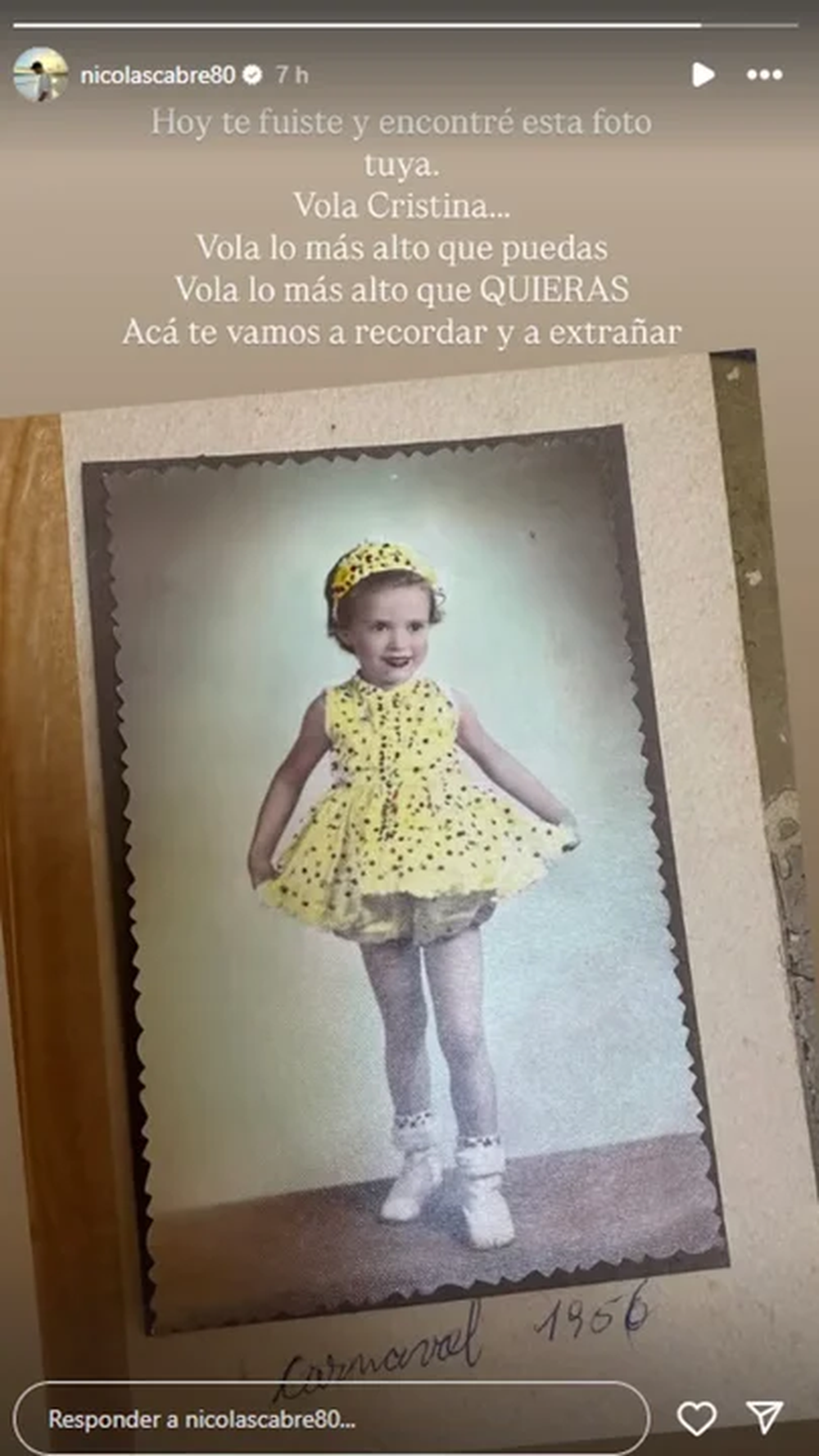 Volá alto...: el dolor de Nicolás Cabré en el momento más difícil de su ...